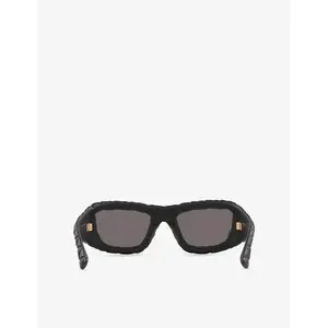 Bottega Veneta Bv1303s Round-frame Sunglasses - Grey
