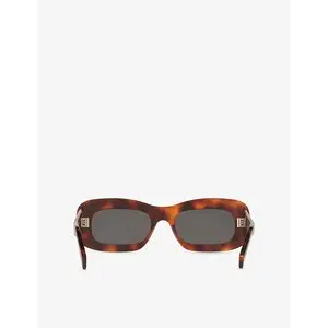 Celine Cat-eye Acetate Sunglasses - Brown