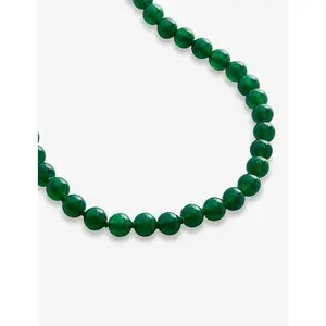 Monica Vinader Gemstone Onyx Necklace - Green