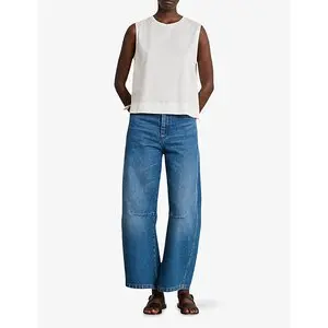 Soeur Eliott Relaxed-fit Denim Jeans - Bleu