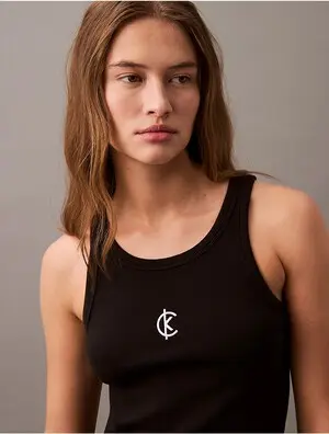 Calvin Klein Fitted Camis Tanks For Women