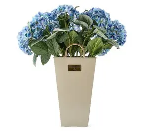 MACKENZIE-CHILDS As Is Hanging Basket With Floral Insert