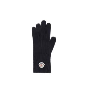 Moncler Wool Gloves - Blue