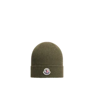Moncler Wool Beanie - Green