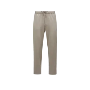 Moncler Moncler Logo Jogging Pants Beige