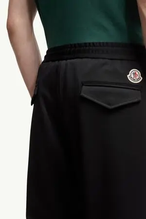 Moncler Logo Jogging Pants - Black