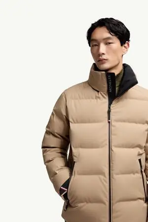 Moncler Montgetech Hooded Down Jacket - Beige