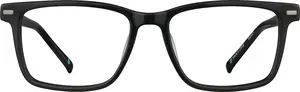 Zenni Square Full Rim Frame - Black