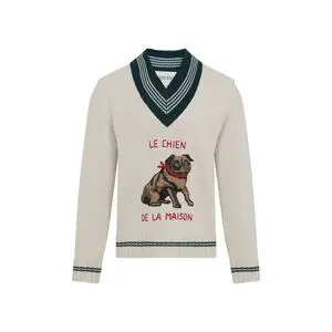 Valentino Garavani Virgin Wool Sweater - Beige