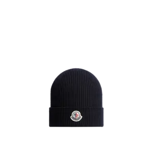 Moncler Moncler Wool Beanie Blue