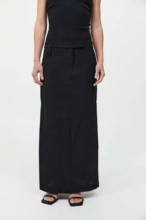ST AGNI Double Loop Maxi Skirt