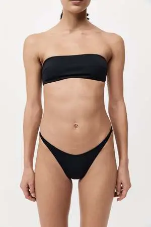 ST AGNI Bandeau Top - Black