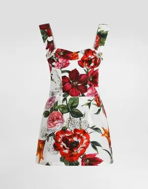 Dolce & Gabbana Floral Poplin Top
