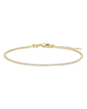 Shashi Micro Tennis Bracelet - Gold