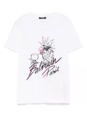 Balmain Cotton T-shirt - White