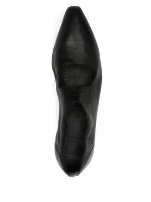 Guidi Leather Oxford Shoes