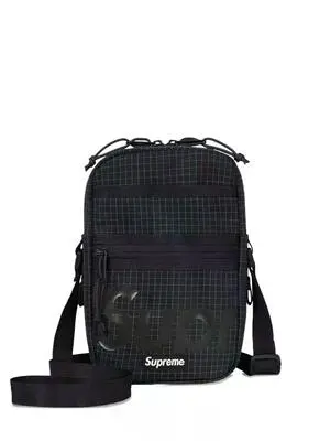 Supreme Ripstop Shoulder Bag - Black