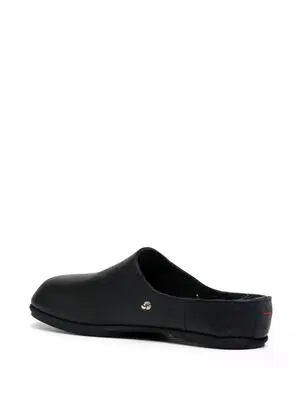 Guidi Leather Mules - Blue