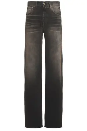 424 Black Wash Bottoms For Men
