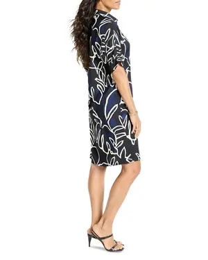 NIC+ZOE Devon Printed Dress - Black Multi