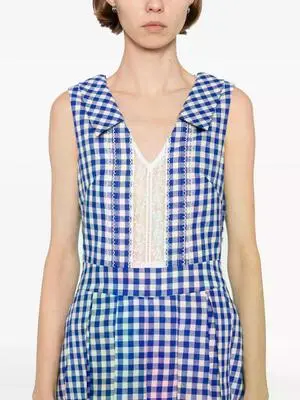 SHUSHU/TONG Checked Dress