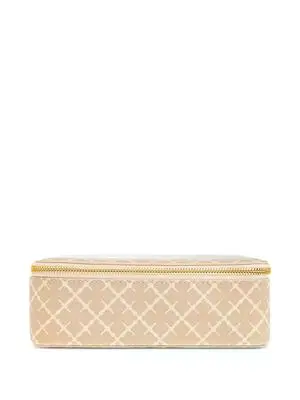 BY MALENE BIRGER Geometric Pattern Make Up Bag - Neutrals