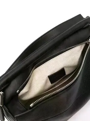 Loewe Small Puzzle Leather Bag - Black