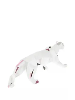LLADRO Panther Faceted Porcelain Figurine - Grey
