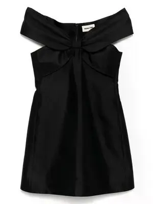 SHUSHU/TONG Bow Mini Dress