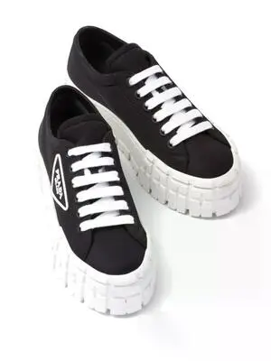 Prada Double Wheel Low-top Sneakers