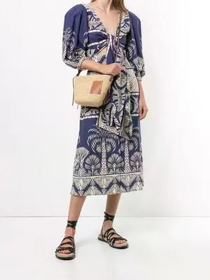 Loewe X Paula's Ibiza Slit Anagram-patch Shoulder Bag