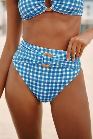 HUTCH Iona High-waisted Bikini Bottoms