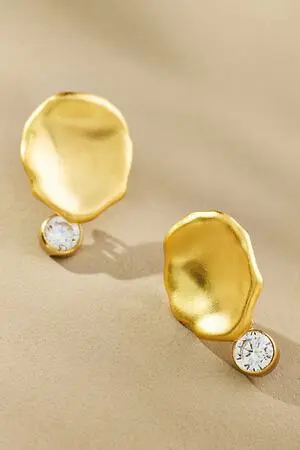 SET & STONES Maxine Drop Earrings - Gold