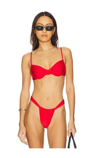 Tularosa Floria Top - Bright Red