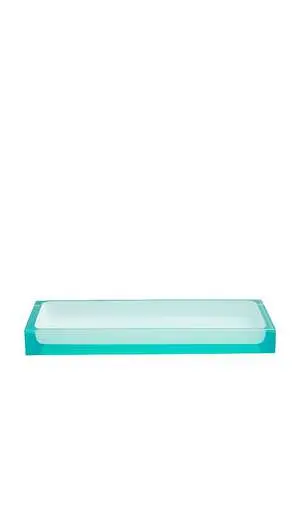 Jonathan Adler Hollywood Tray In Green - Celadon