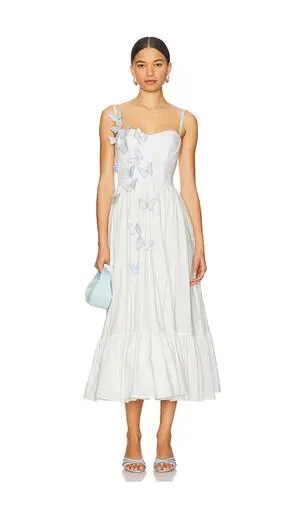 PatBO Butterfly Midi Dress