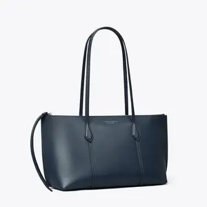 Tory Burch Small Perry Zip Tote Dark Sky
