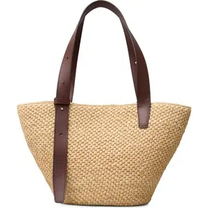 Lié Studio Small Bianca Raffia Tote - Natural
