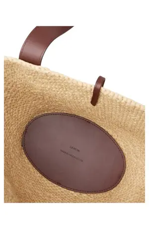Lié Studio Small Bianca Raffia Tote