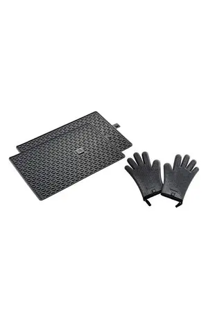 ZWILLING Barbecue 3-piece Mat & Gloves Set