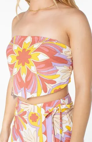 Roxy Sleeveless Crop Top