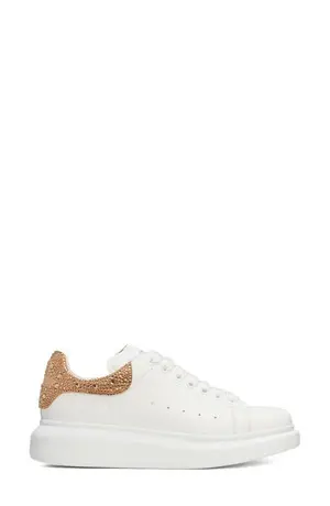 Alexander McQueen Oversized Crystal-embellished Sneakers