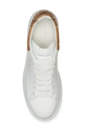 Alexander McQueen Oversized Crystal-embellished Sneakers