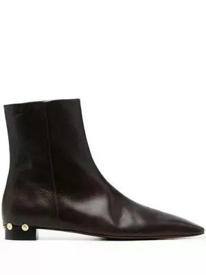 Nanushka Stud-embellished Leather Heel Boots