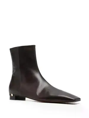 Nanushka Stud-embellished Leather Heel Boots
