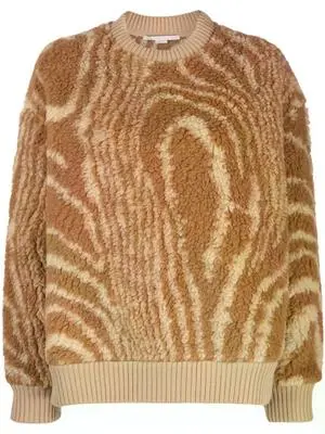 Stella McCartney Graphic-pattern Crew-neck Jumper