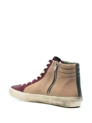 GOLDEN GOOSE Slide Logo-patch Sneakers