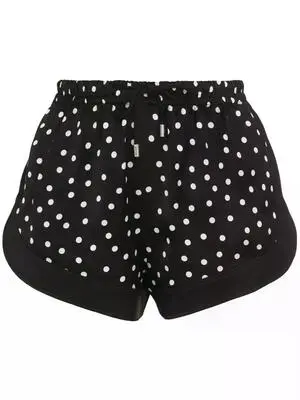 Saint Laurent Elasticated Shorts For Women