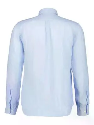 120% Lino Linen Shirt - Blue