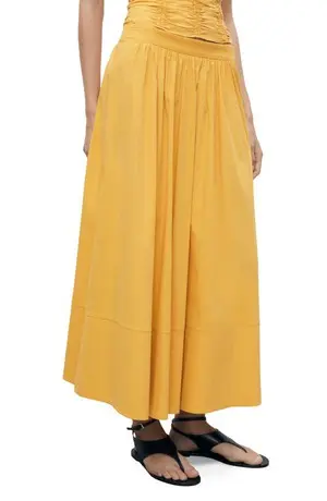 Mango Cotton-blend Skirt